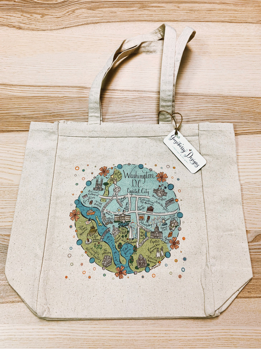 Washington, DC Tote – Gooseberry Designs