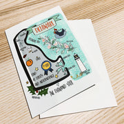 Delaware State Map Boxed Card Set – Gooseberry Designs
