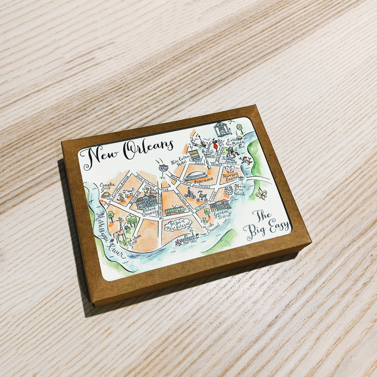 Island of Guam Map Boxed Card Set – Gooseberry Designs