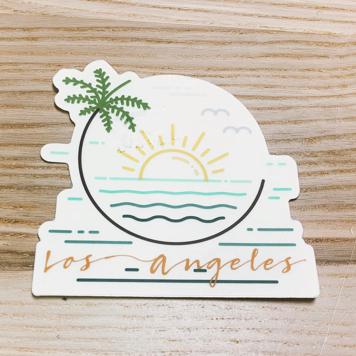 Los Angeles Vinyl Sticker – Gooseberry Designs